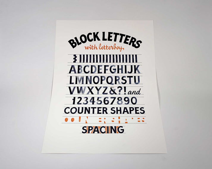Block poster – Letterboy